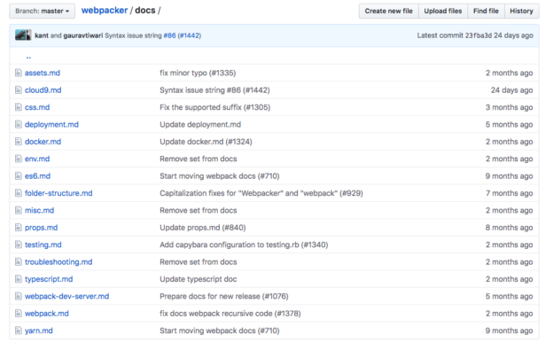【保存版】rails 5 Webpacker公式ドキュメントの歩き方追加情報｜techracho By Bps株式会社