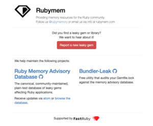 Ruby: gemのメモリリークをチェックするbundler-leakを動かしてみた｜TechRacho by BPS株式会社