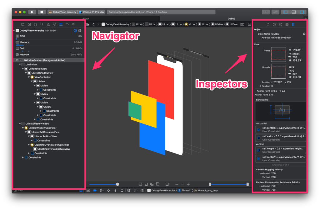 iOS開発でViewのレイアウトを3Dデバッグする｜TechRacho by BPS株式会社