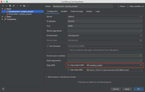 RubyMine: Could not find rake-xxxx in any of the sources Run `bundle install` to install missing ...