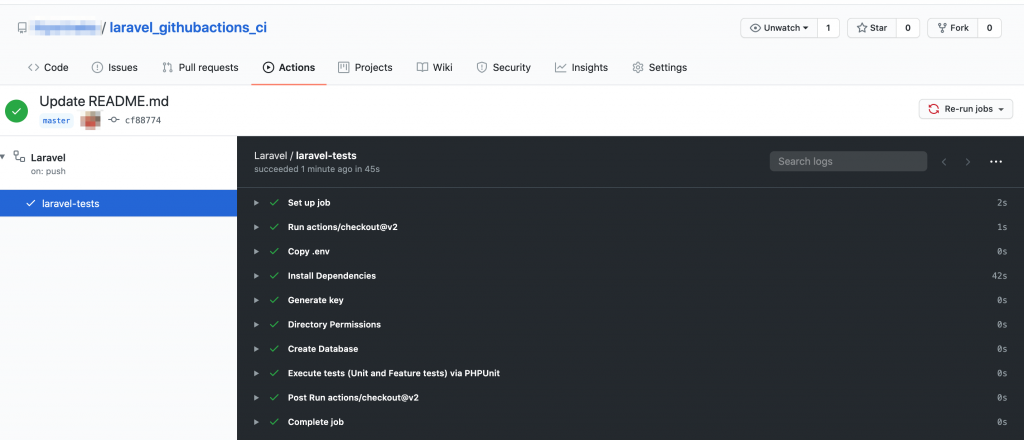 GitHub ActionsでLaravelのCI環境を作ってみた｜TechRacho by BPS株式会社