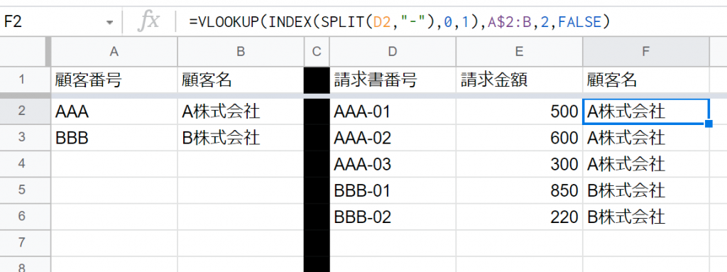 Google SheetsのARRAYFORMULA関数で、中間変数用の列を節約する｜TechRacho by BPS株式会社