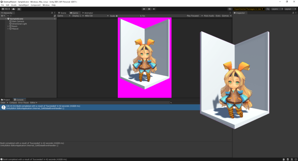 Unity: デスクトップマスコットで癒されたい｜TechRacho by BPS株式会社