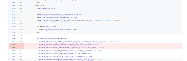 Rails: configuration あるいは load_defaults の話｜TechRacho by BPS株式会社